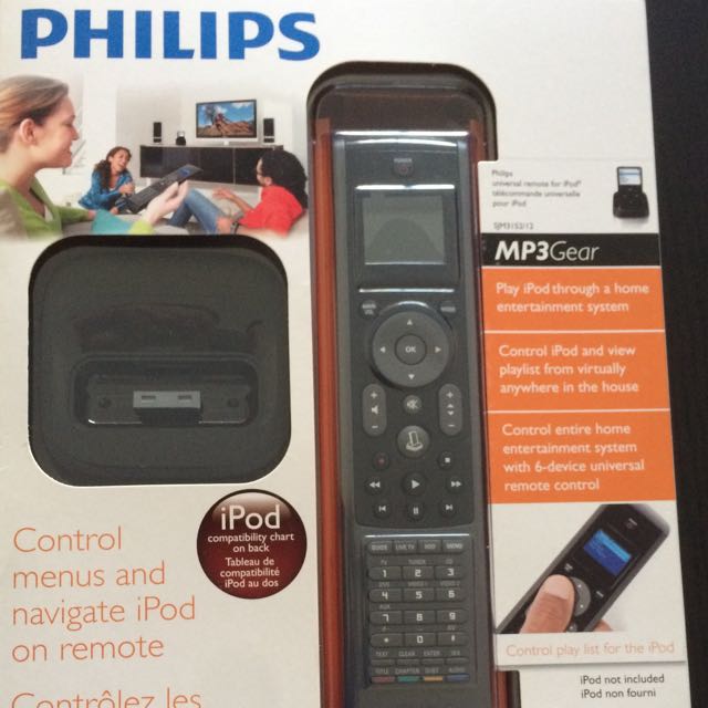Philips Universal Remote Control With iPod Gear, Computers & Tech ...