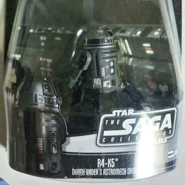Star Wars R4-K5 Darth Vader's Astromech Droid The Sega Collection ...