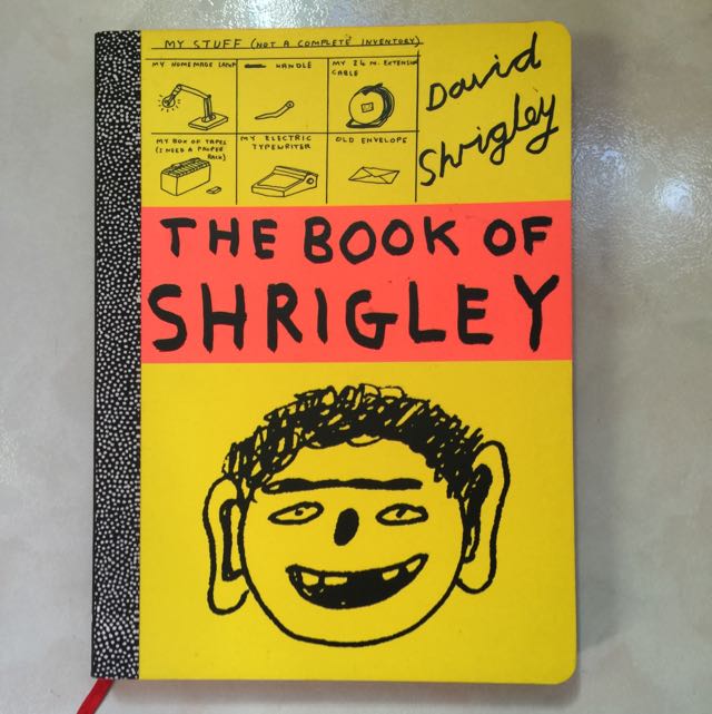 The Book Of Shrigley by David Shrigley, Hobbies & Toys, Books ...