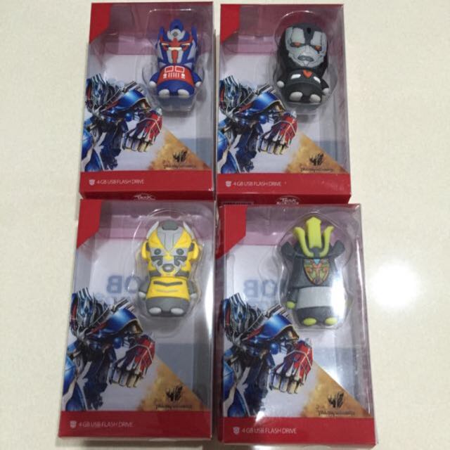 Transformers Thumb Drives (BNIB), Computers & Tech, Parts & Accessories ...