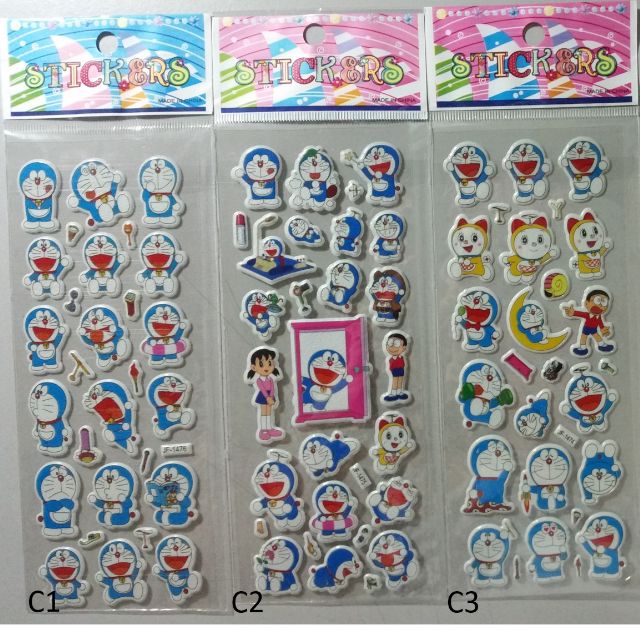 Cartoon Bubble Stickers, Hobbies & Toys, Stationery & Craft, Stationery ...