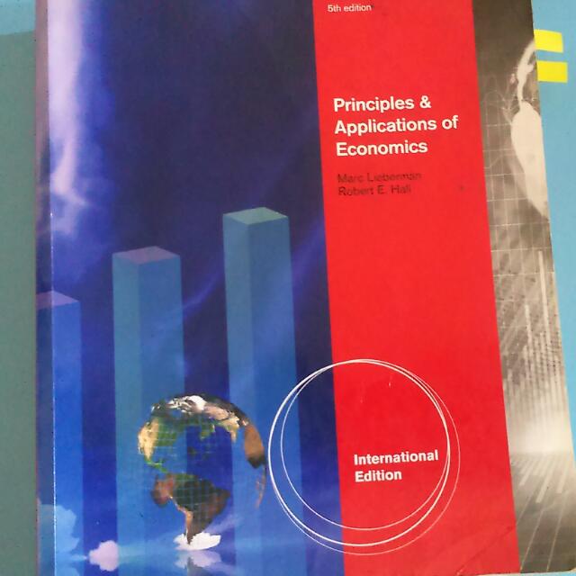 Econs Textbook EC1101E (NUS) Principles&Application Of Economics (5th ...
