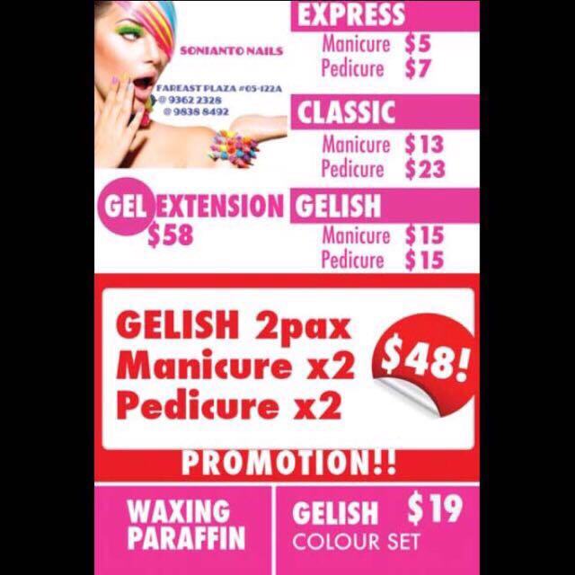 Express Manicure @$5, Women's Fashion, Muslimah Fashion, Accessories on ...