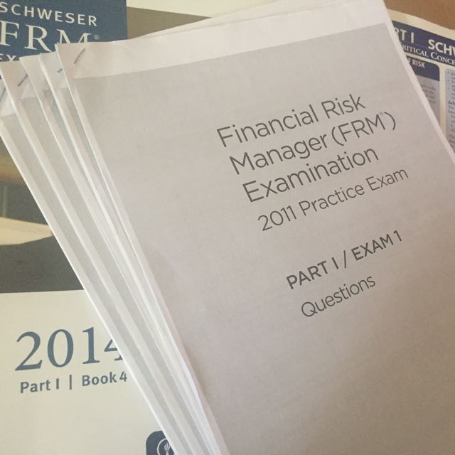 FRM Level I Schweser Note + Cheatsheet + Mock, Hobbies & Toys, Books ...