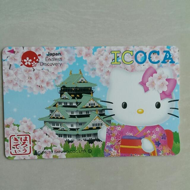 Hello Kitty Limited Edition ICOCA Card, Women's Fashion, Bags & Wallets ...