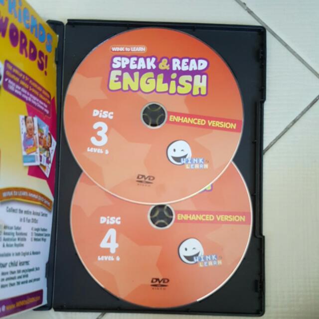 VCD Speak & Read English, Hobbies & Toys, Books & Magazines, Children's ...