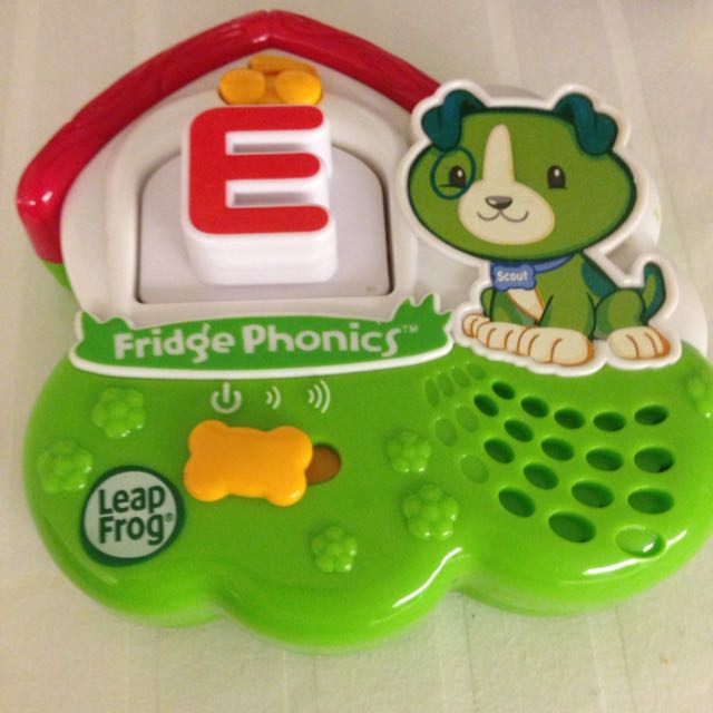 Leapfrog Fridge Phonics magnetic Alphabet set, Hobbies & Toys, Books ...
