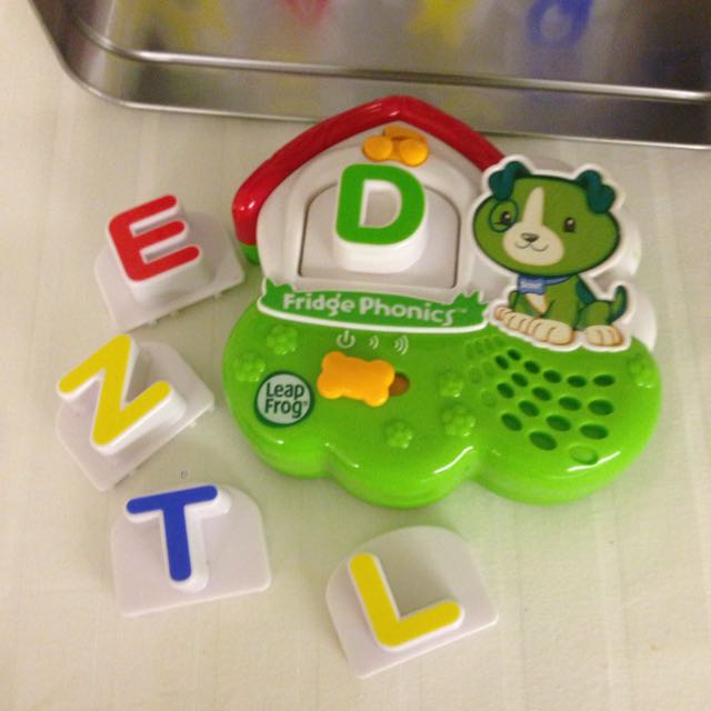 Leapfrog Fridge Phonics magnetic Alphabet set, Hobbies & Toys, Books ...