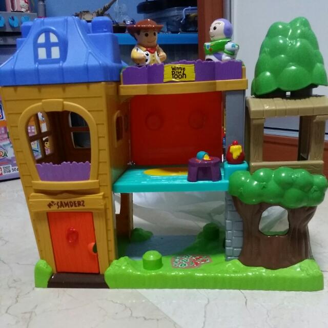 Preloved Mega Bloks Winnie The Pooh Tree Hse, Misc Mega Bloks & A BNIB ...