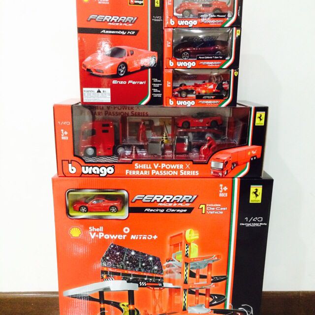 Shell V-Power Nitro+ Ferrari Passion Series (Complete Set), Hobbies ...