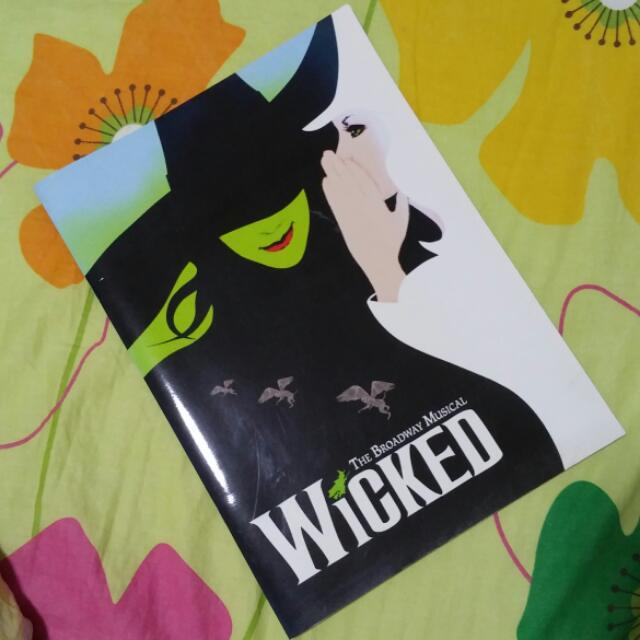 Wicked Musical Programme Booklet, Hobbies & Toys, Books & Magazines ...