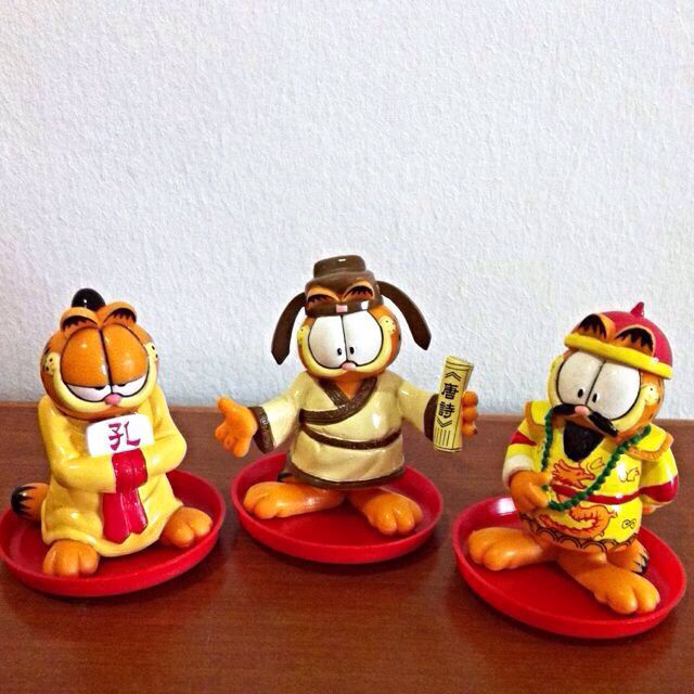 Collectible Garfield Figurines - Famous Chinese Personalities, Hobbies ...
