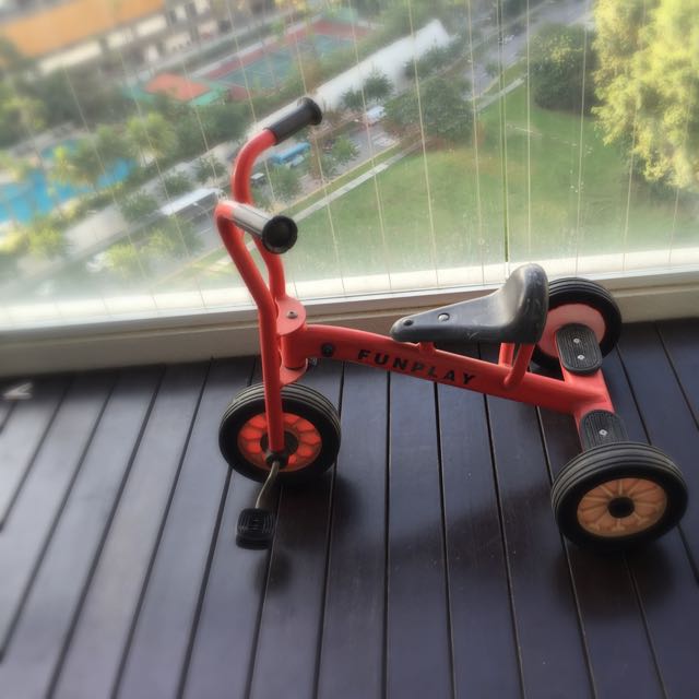 FunPlay Sturdy Tricycle (Made Of Steel), Babies & Kids, Baby Nursery ...
