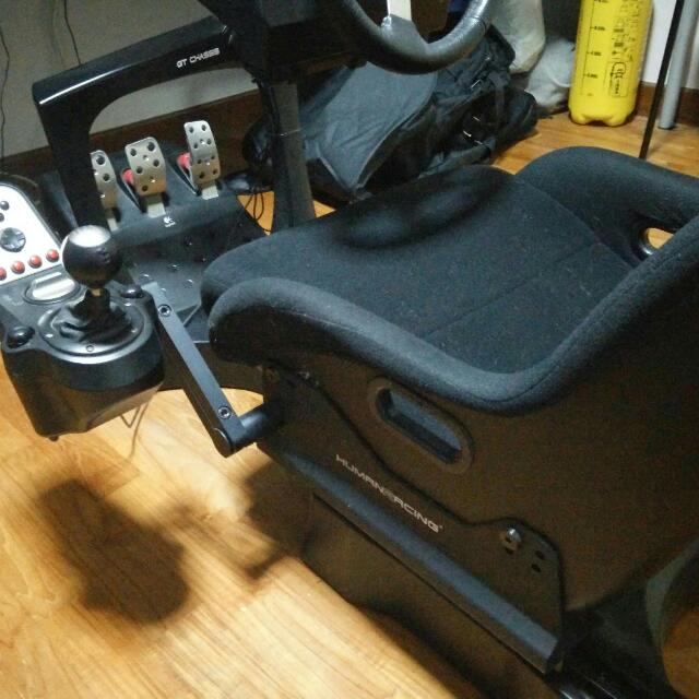 Human Racing GT Chassis gaming race seat., Men's Fashion, Activewear on ...