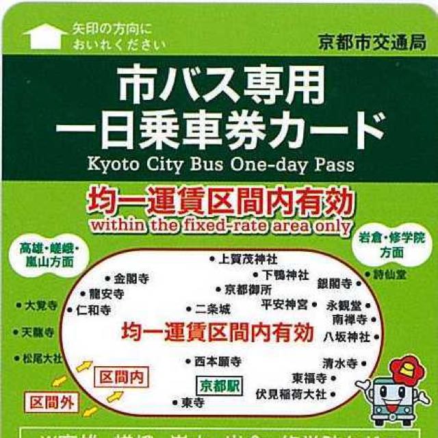 Kyoto Bus Day Pass, Tickets & Vouchers, Local Attractions & Transport ...