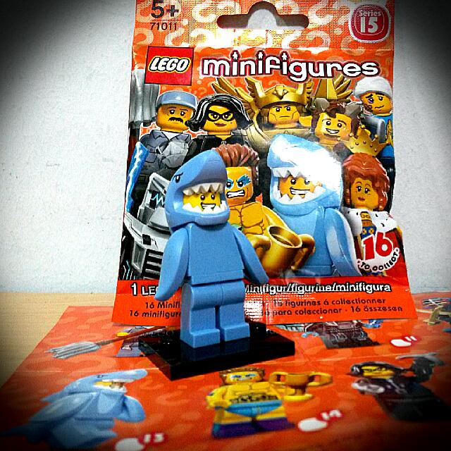 Lego 71011 Series 15 Shark Suit Guy (Sealed), Hobbies & Toys, Toys ...