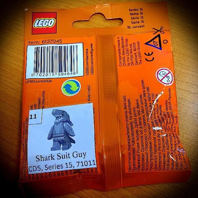 Lego Series Shark Suit Guy Sealed Hobbies Toys Toys Games On Carousell