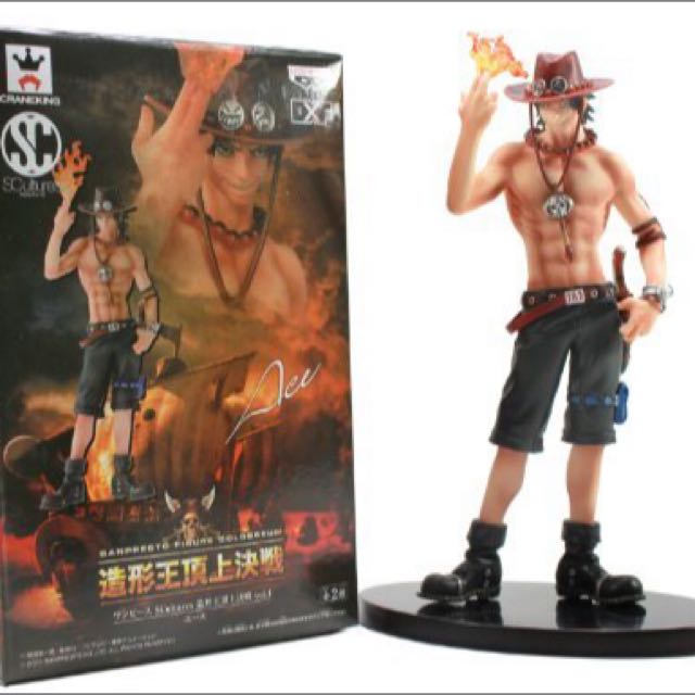 ONE PIECE FIGURE Banpresto DXF SCultures Ace, Hobbies & Toys ...