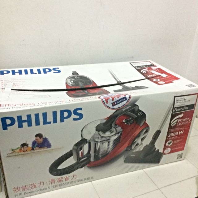PHILIPS Vacuum Cleaner Power Cyclone 5, TV & Home Appliances, Vacuum ...