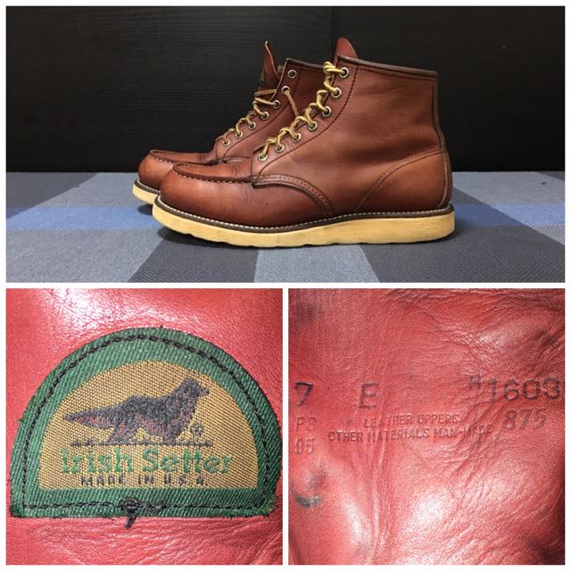 Red Wing 875 Irish Setter Oro-iginal, Men's Fashion, Footwear, Boots on ...