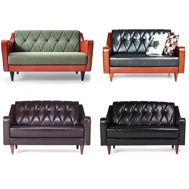 Retro American Style Sofa / Couch, Furniture & Home Living, Furniture ...
