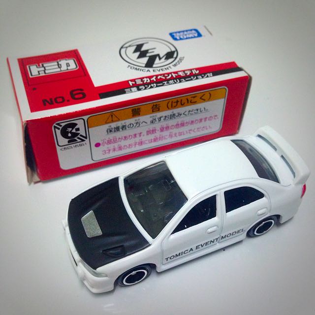 Tomica Event Model Mitsubishi Lancer Evolution IV, Hobbies & Toys, Toys ...