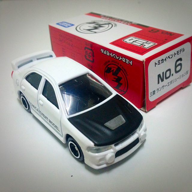 Tomica Event Model Mitsubishi Lancer Evolution IV, Hobbies & Toys, Toys ...