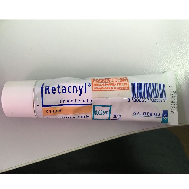 Niks Maple Retacnyl 0.025% Cream ( Tretinoin Acne Cream) 30g, Beauty ...