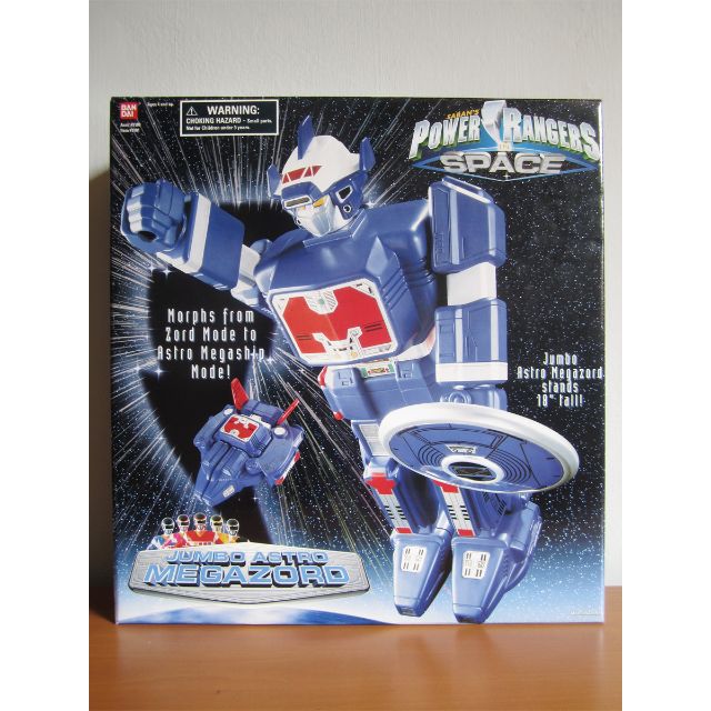 Power Ranger Space Jumbo Astro Megazord, Jumbo Machinder 18" Loose with ...