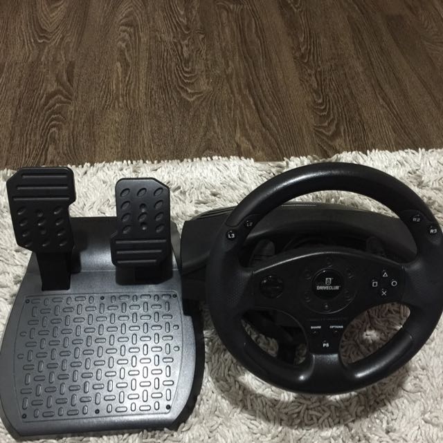Urgent!!! Thrusmaster T80 Racing Wheel + Drive Club, Hobbies & Toys ...