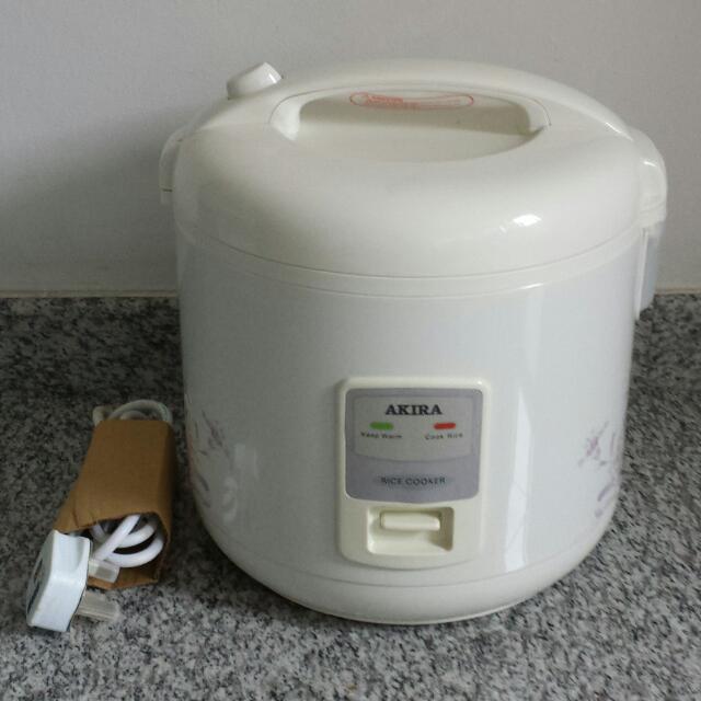 Akira Rice Cooker 1.8L, TV & Home Appliances, Kitchen Appliances ...