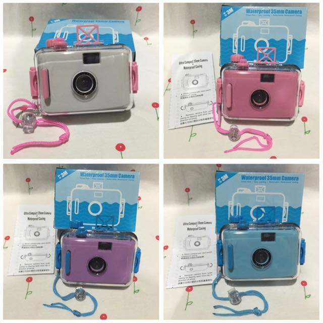 Aqua Pix Ultra Compact 35mm Film Waterproof Lomo Camera + Detachable ...