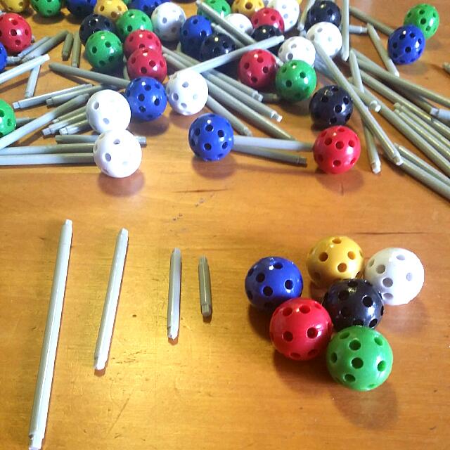 Building connecting rods and balls, Hobbies & Toys, Toys & Games on ...