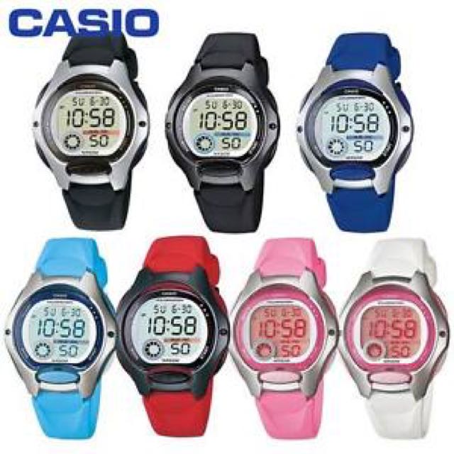 Casio Kids Digital Watch LW200 LW-200 Light Alarm Day Date, Babies ...