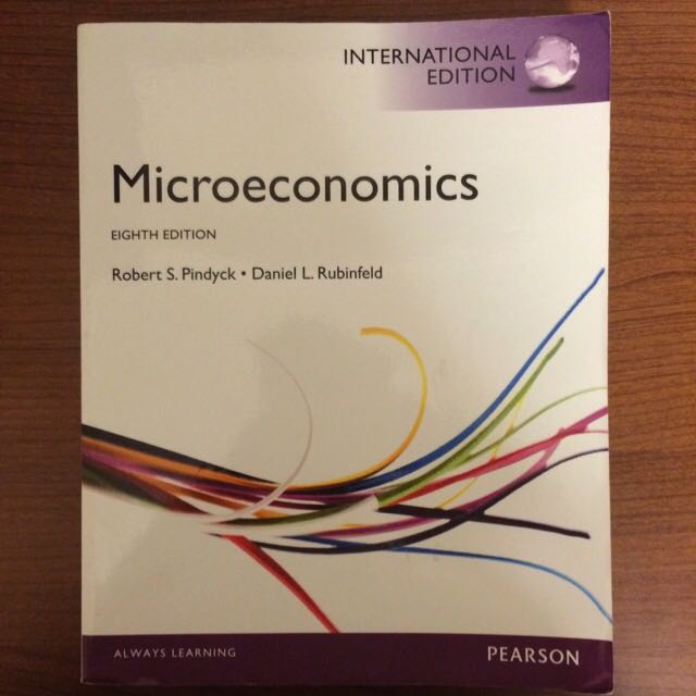Microeconomics (8th Edition) Pearson International, Hobbies & Toys ...