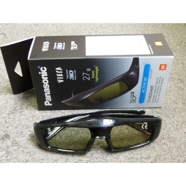 Panasonic VIERA 3D Glasses Active-Shutter Bluetooth Full HD, M-size, TY ...