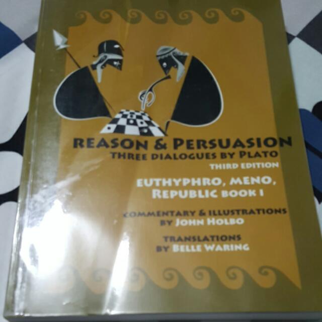 Reason And Persuasion Textbook, Hobbies & Toys, Books & Magazines ...