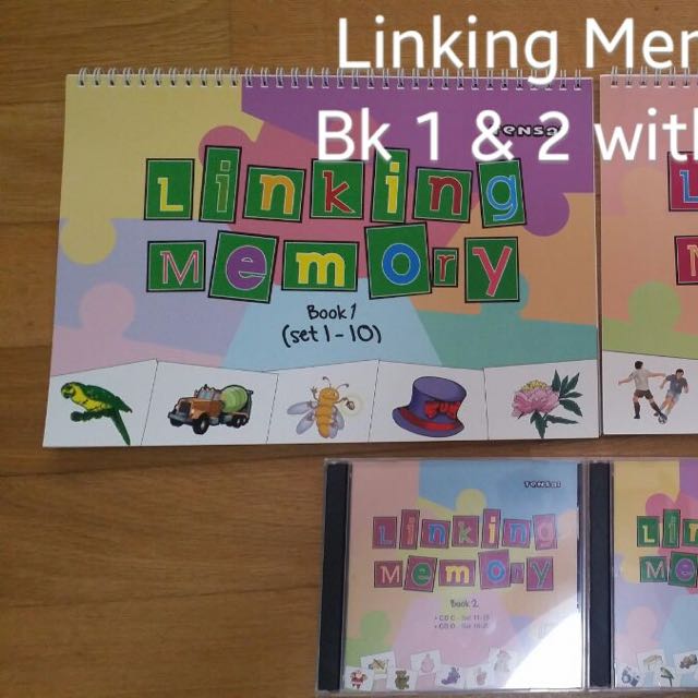 Shichida Method Linking Memory Book 1 & 2, Hobbies & Toys, Books ...