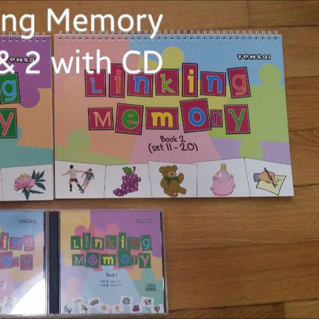 Shichida Method Linking Memory Book 1 & 2, Hobbies & Toys, Books ...