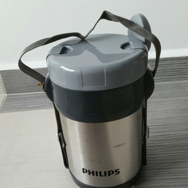BNIB Philips 3 Tier Food Container/ Lunch Box, TV & Home Appliances ...