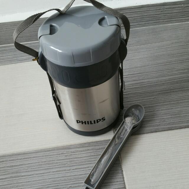 BNIB Philips 3 Tier Food Container/ Lunch Box, TV & Home Appliances ...