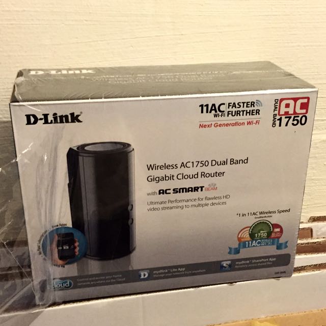D-Link DIR 868L Wireless AC1750 Dual Band Gigabit Router, Everything ...