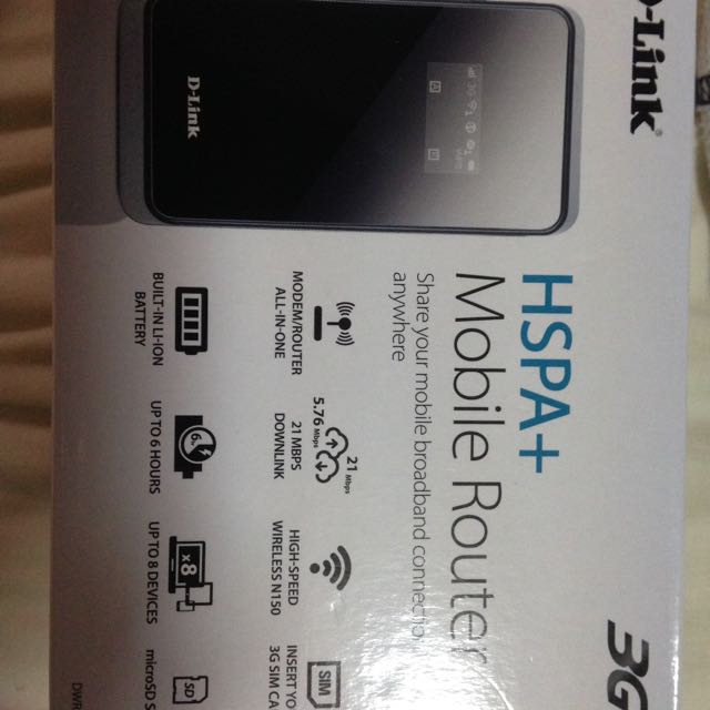 D-Link HSPA+Mobile Router, Computers & Tech, Parts & Accessories ...