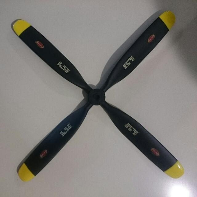 Durafly P51/corsair/hellcat/rc Planes/rc Prop/durafly Prop/ 4 Blade ...