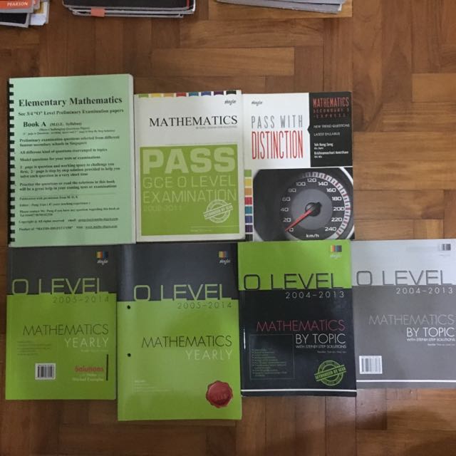 E Math O Level Books, Hobbies & Toys, Books & Magazines, Textbooks on ...