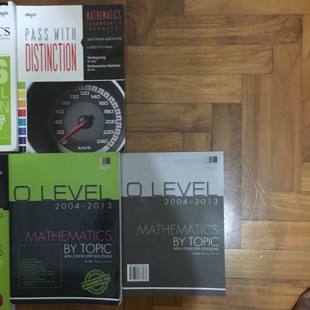 E Math O Level Books, Hobbies & Toys, Books & Magazines, Textbooks on ...