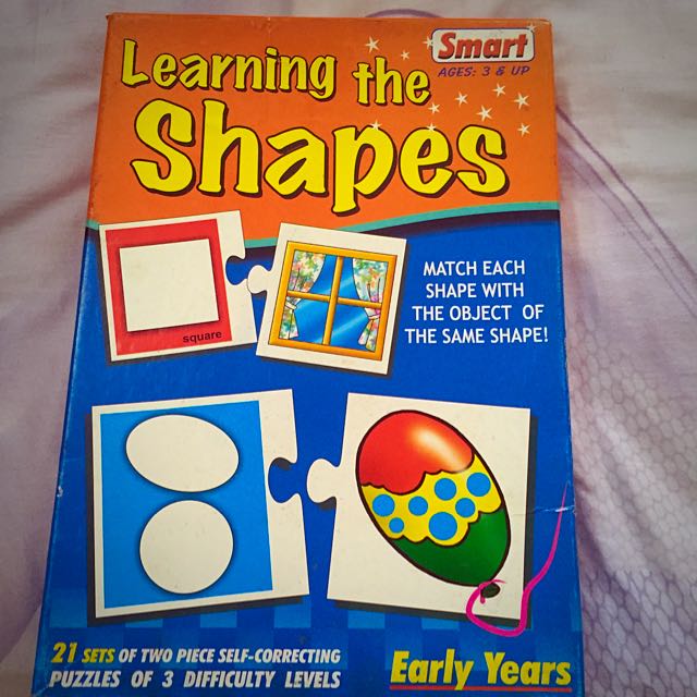 Early Years Shape Learning Puzzle, Hobbies & Toys, Toys & Games on ...