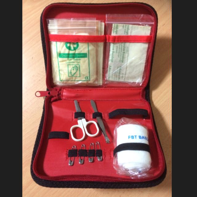 First Aid Kit Bag SCDF, Everything Else on Carousell