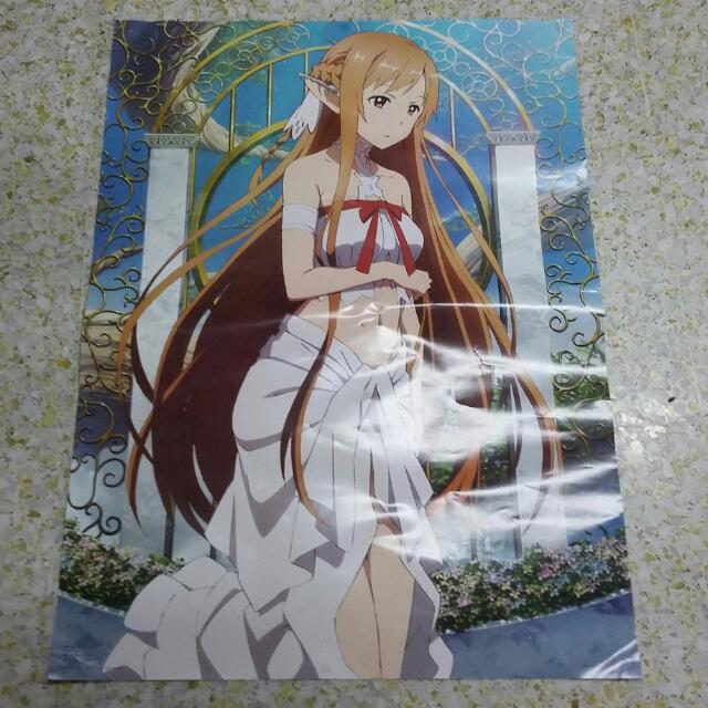 Ichiban Kuji ALfheim Online Asuna Poster, Hobbies & Toys, Memorabilia ...