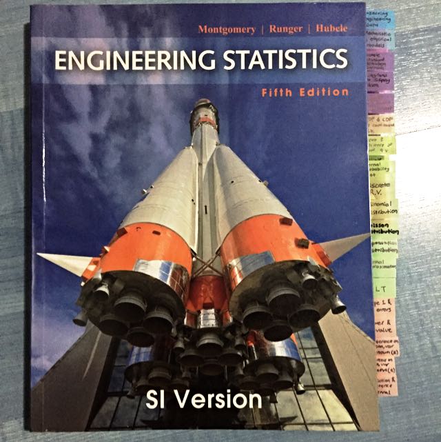 IE3101 Engineering Statistics (5th Ed), Hobbies & Toys, Books ...